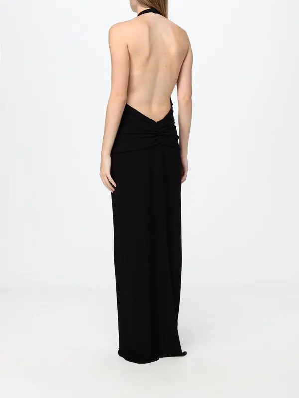 Cult Gaia Halterneck Maxi Dress With Embellished Detail
