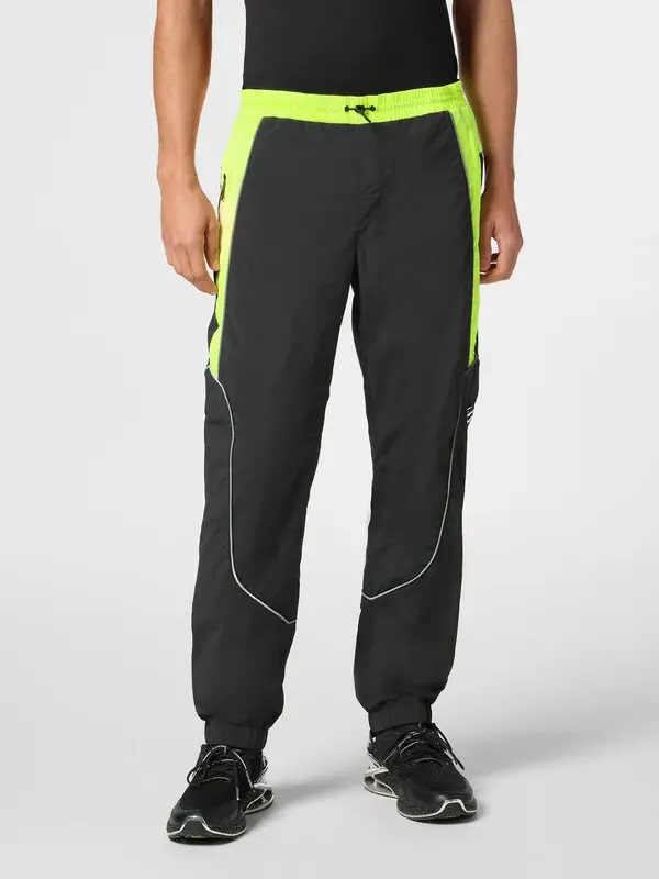 PLEIN SPORT Bi Print Stretch Technical Fabric Jogging Pants