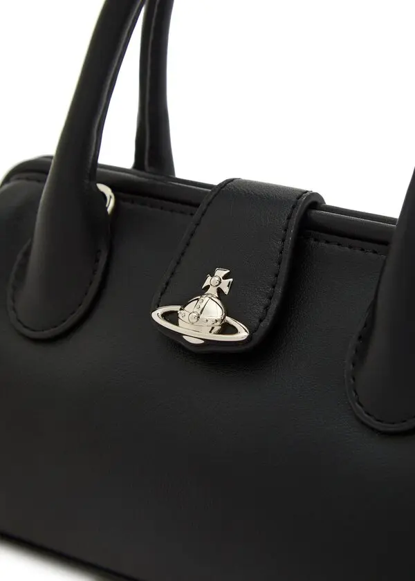 VIVIENNE WESTWOOD Pamela Small Faux Leather Top Handle Bag