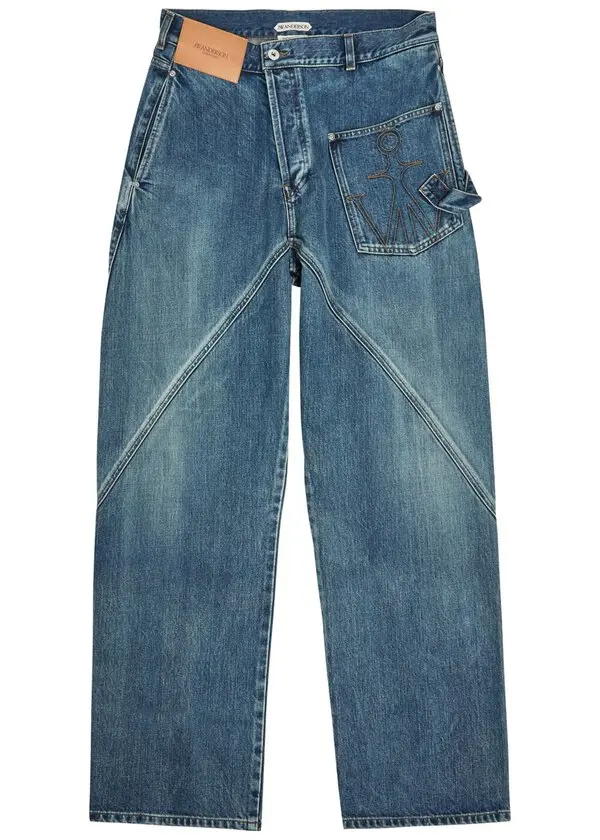 JW Anderson Twisted Workwear Straight-leg Jeans