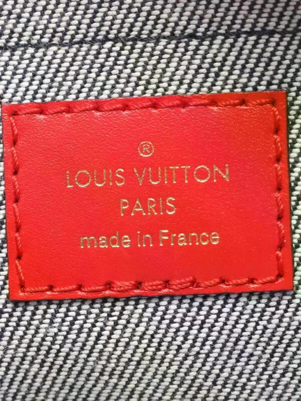 LOUIS VUITTON 2019 Monogram Denim Patchwork Multi Pochette Accessoires Crossbody Bag