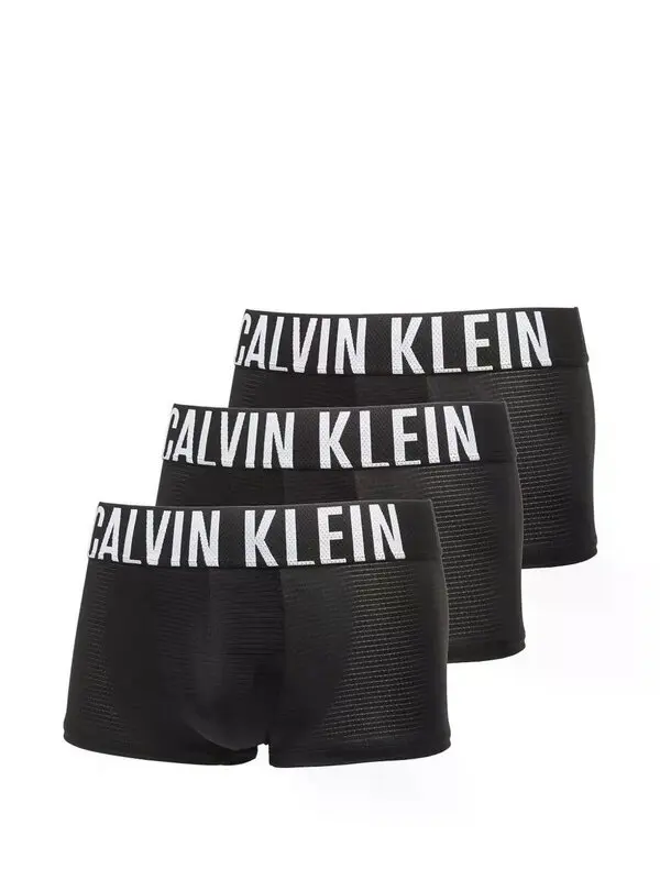 Calvin Klein Logo-waistband Pack Trunks