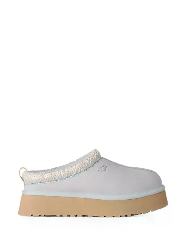 UGG Tazz Ii Suede Sheepskin Lined Slip-on Slippers - Blue