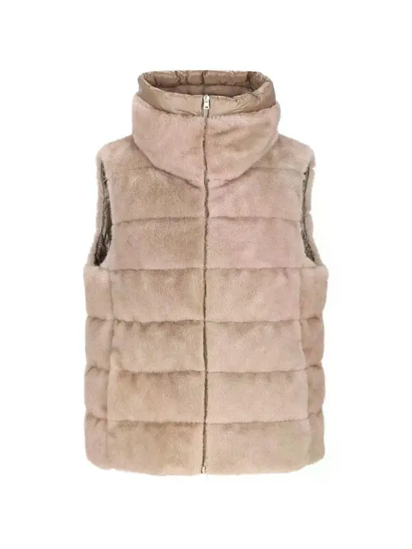 Herno Padded Faux-fur Gilet