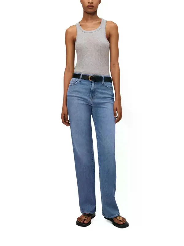 Simkhai Ribbed-knit Scoop-neck Tank Top