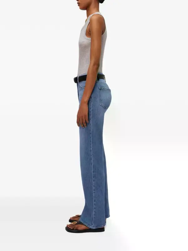 Simkhai Ribbed-knit Scoop-neck Tank Top