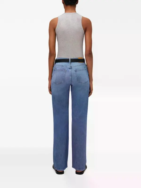 Simkhai Ribbed-knit Scoop-neck Tank Top