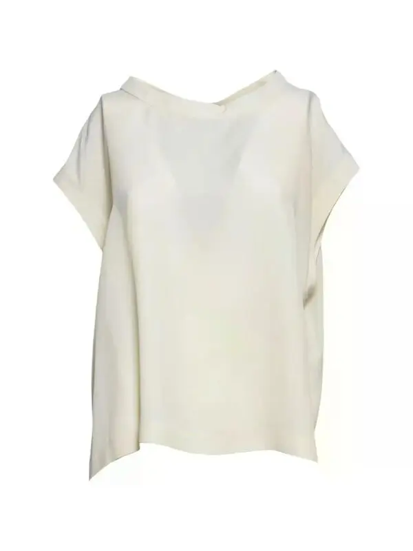 Momoni Boat-neck Short-sleeve Top