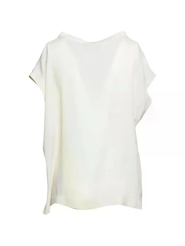 Momoni Boat-neck Short-sleeve Top