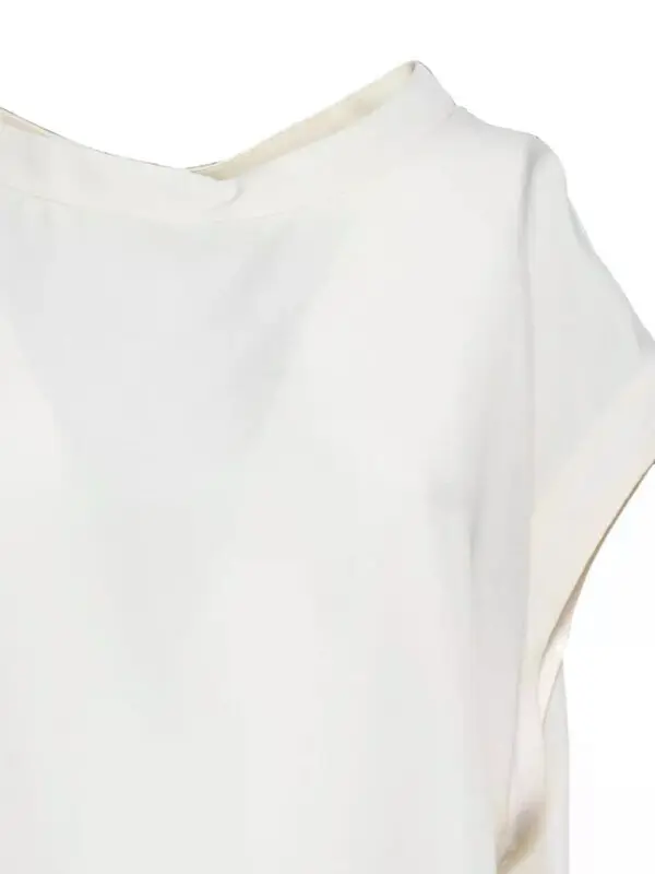 Momoni Boat-neck Short-sleeve Top
