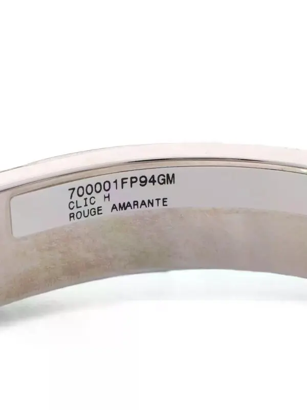 Hermès Clic H Enamel Bangle