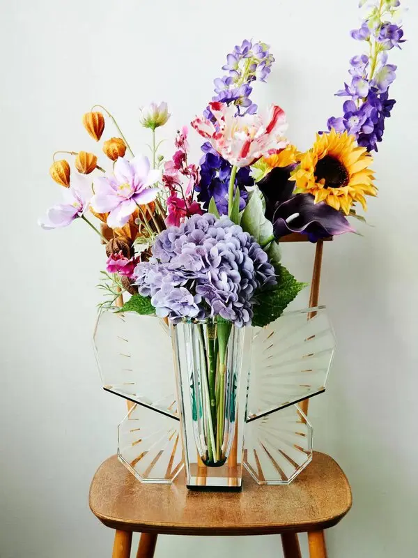 FLOWERISM STUDIO Sunflower Red Tulip Bouquet