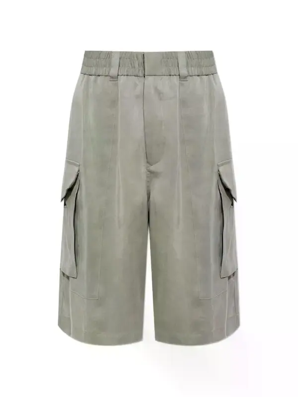Giorgio Armani Pleated Cargo Shorts