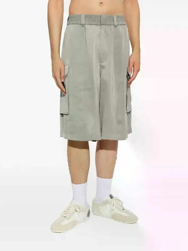 Giorgio Armani Pleated Cargo Shorts
