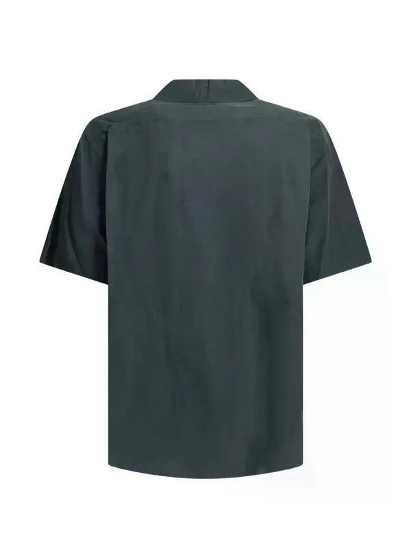 A.PRESSE Short-sleeve Camp-collar Shirt