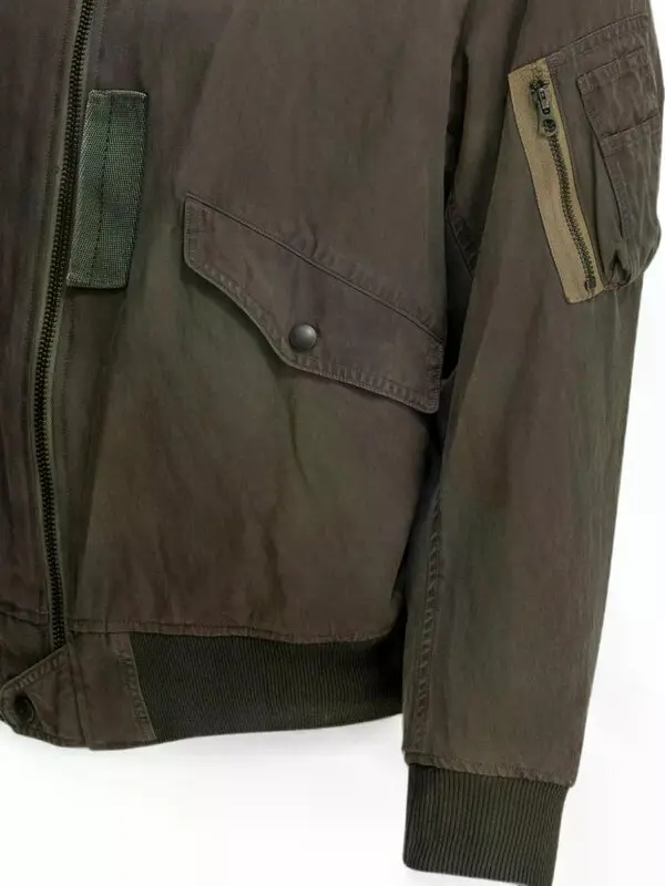 A.PRESSE L-2b Zip-up Bomber Jacket