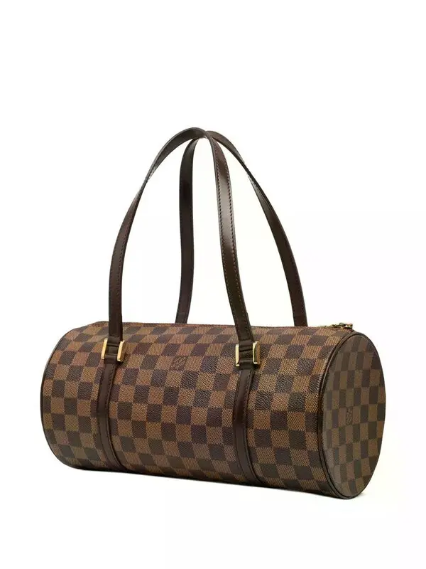 LOUIS VUITTON 2004 Damier Ebene Papillon 30 Handbag