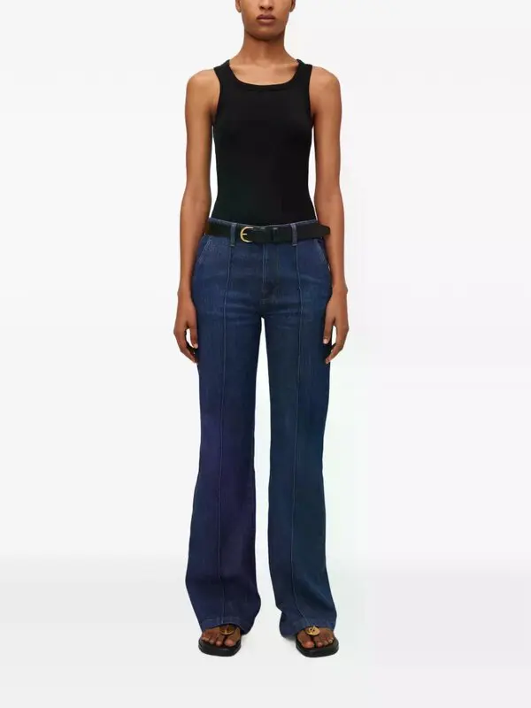 Simkhai Ribbed Scoop-neck Tank Top