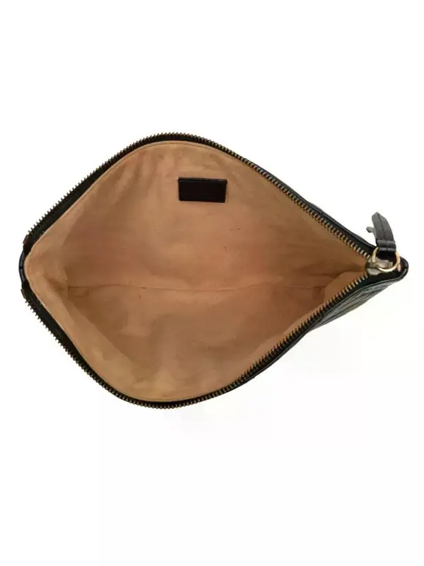 Gucci Gg Marmont Matelasse Leather Clutch Bag