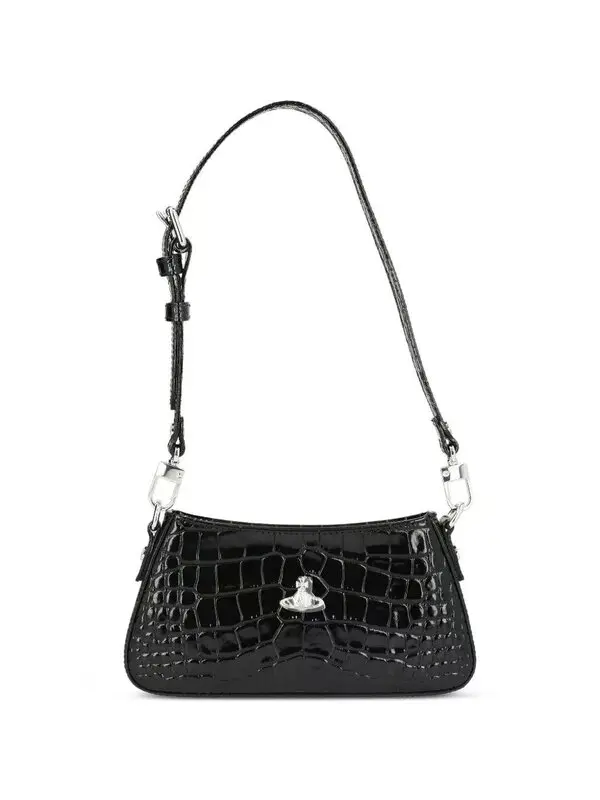 VIVIENNE WESTWOOD Tasha Shoulder Phone Bag - Black