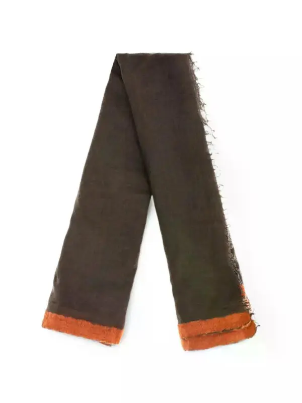 MIRROR IN THE SKY Gran Soufflé Cashmere Scarf - Brown