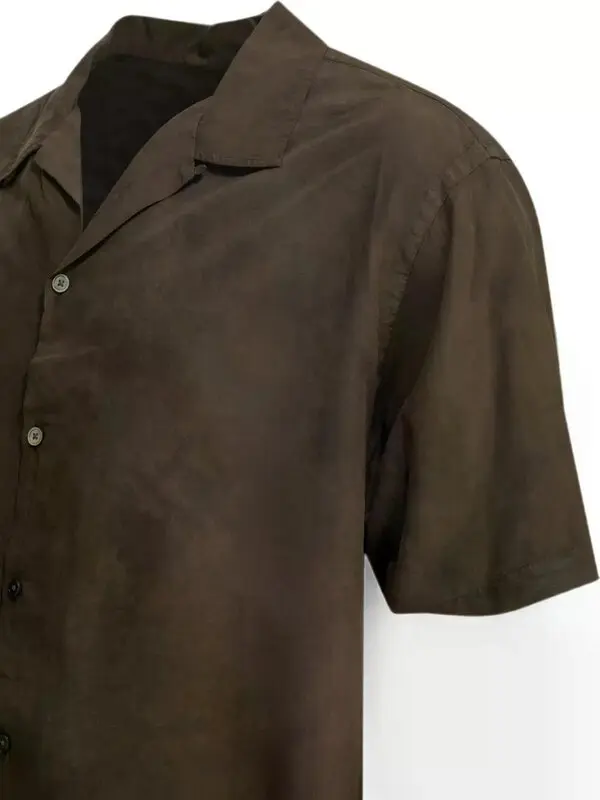 A.PRESSE Natural Dyed Short-sleeve Shirt