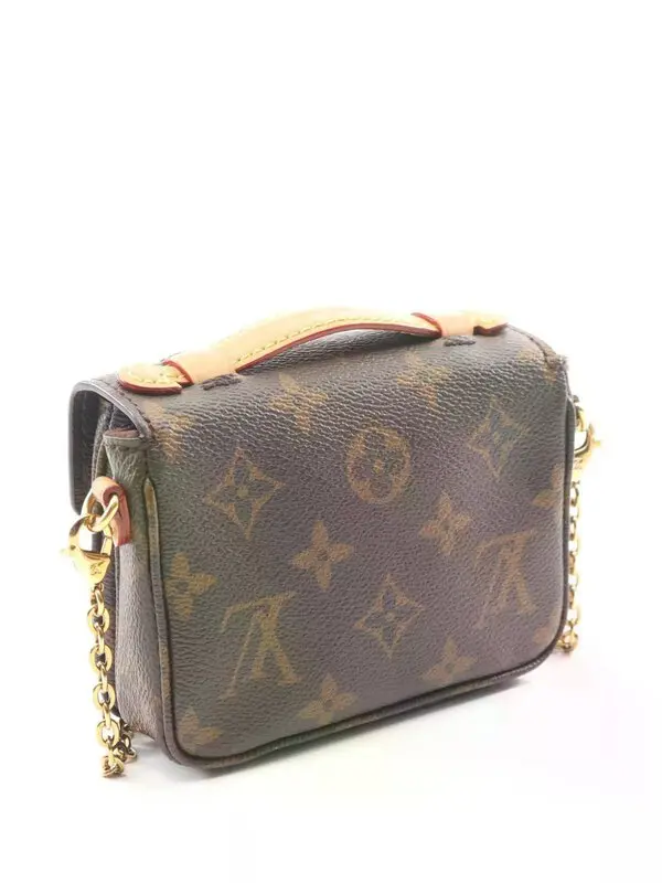 LOUIS VUITTON 2021-2026 Monogram Micro Metis Satchel