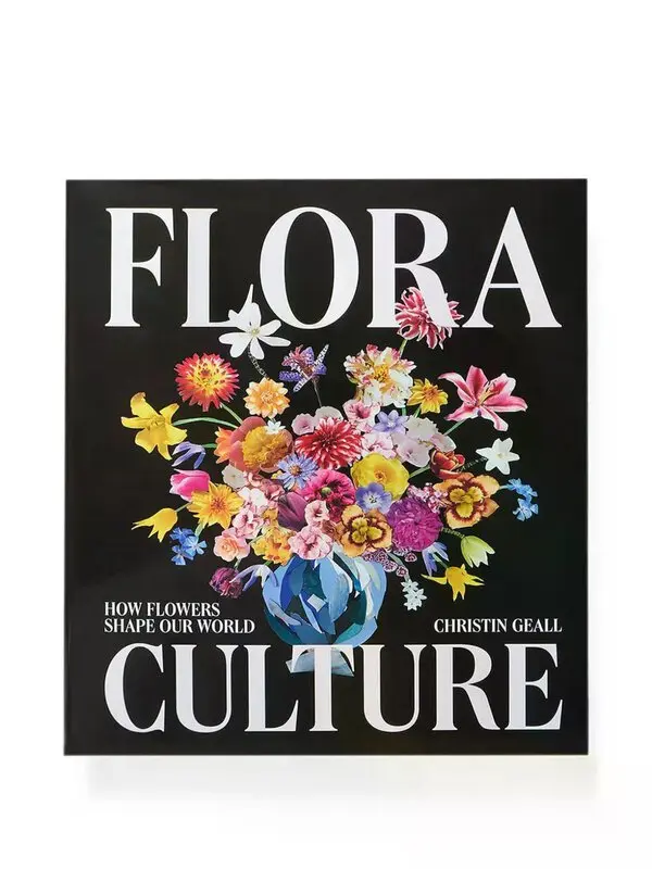 RIZZOLI Floral-print Paper Book - Black