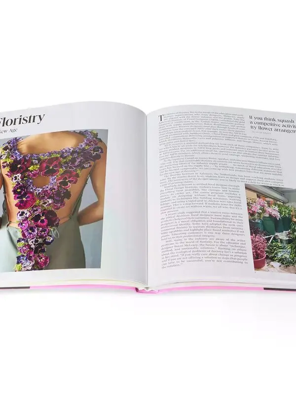 RIZZOLI Floral-print Paper Book