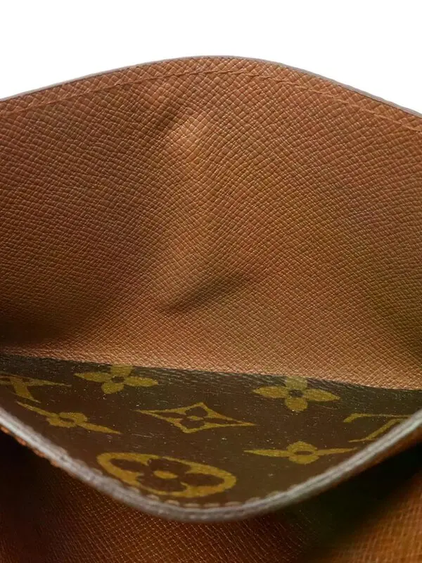 LOUIS VUITTON 1992 Monogram Porte Yen 3 Cartes Credit Wallet Long Wallets