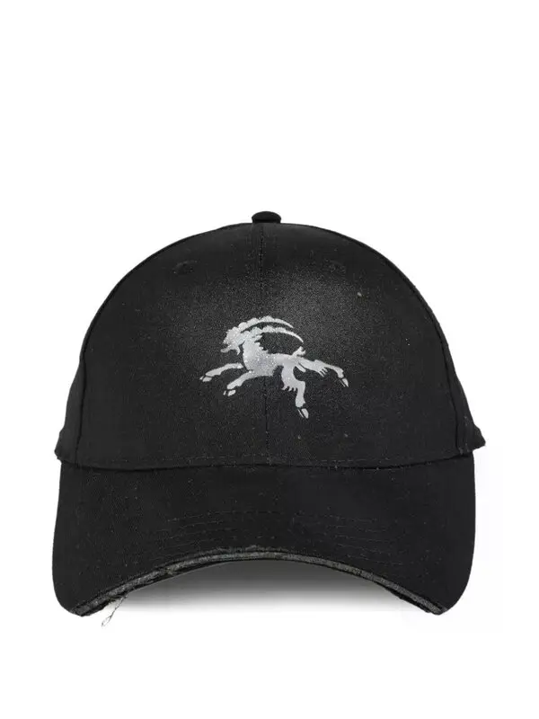 PROTOTYPES Sprayed-effect Distressed-finish Cap