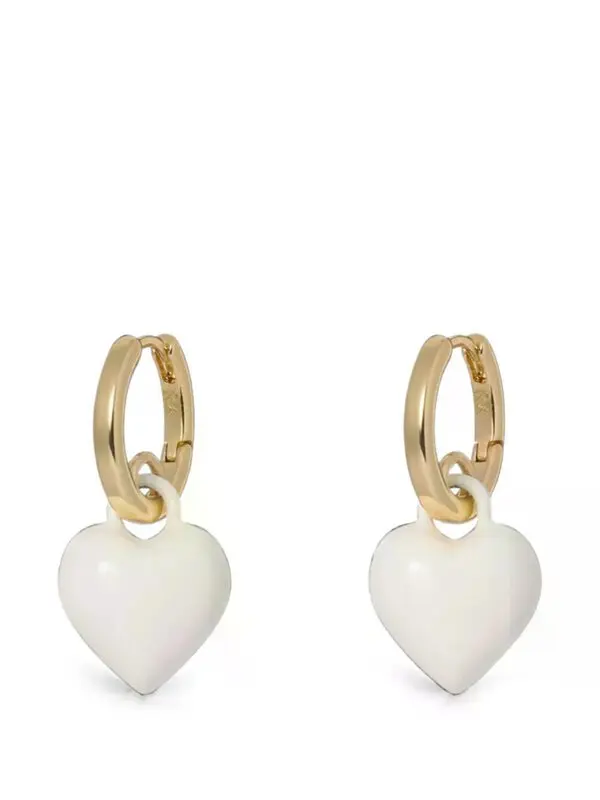 ROXANNE ASSOULIN Itsy Bitsy Heart Hoop Earrings