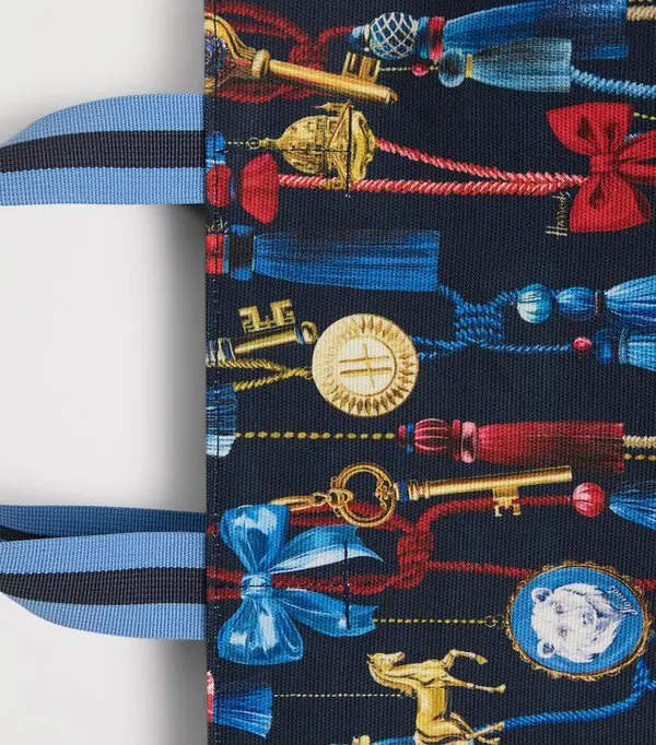 Harrods Small Tassel Tote Bag