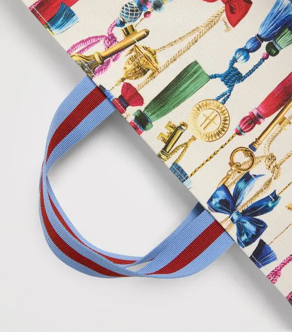 Harrods Small Tassel Tote Bag