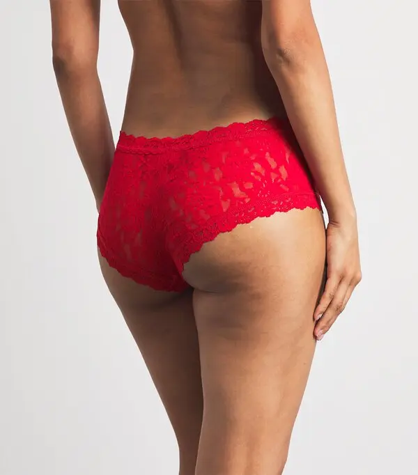Hanky Panky Signature Lace Boyshorts - Red