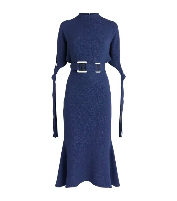 EDELINE LEE Belted Midi Dress