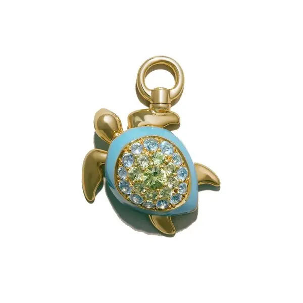 ONI Gentle Turtle Charm - Gold