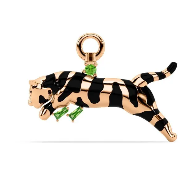 ONI Sassy Cat Charm Tiger Charm - Rose Gold