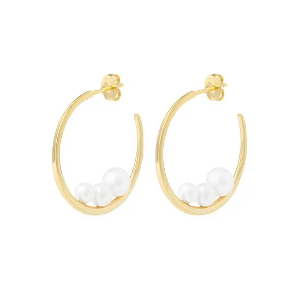 CHIARA TEDESCHI JEWELLERY Mini Hoop Earrings