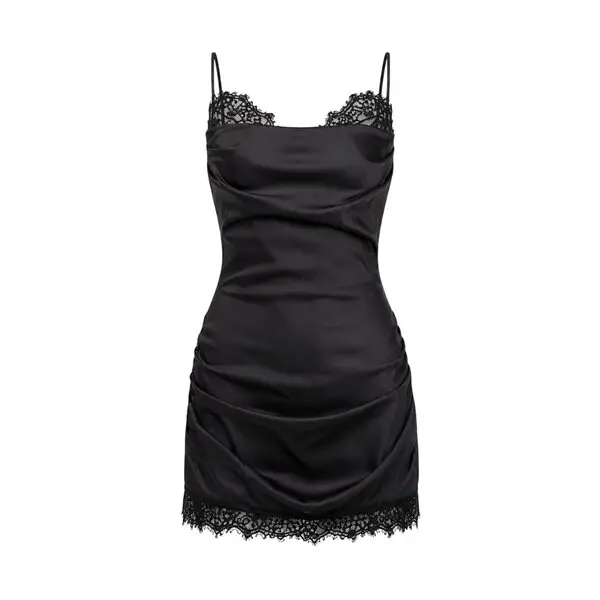 OW Rudy Satin Mini Dress
