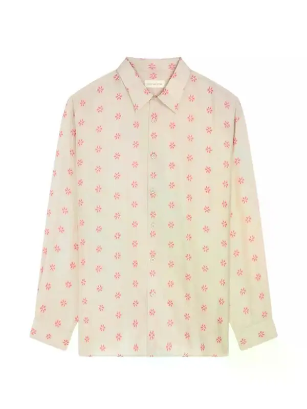 Dries Van Noten Loose Jacquard Shirt