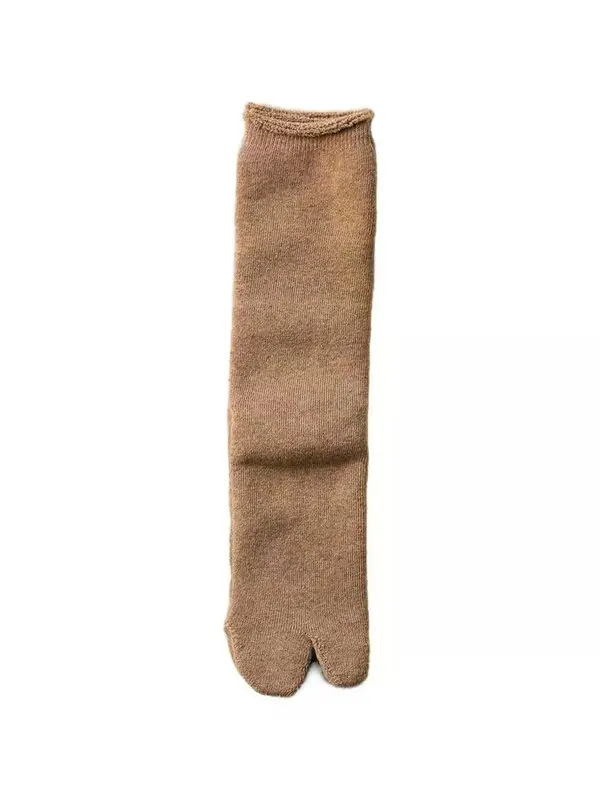 YAHAE Tabi Pile-knit Socks