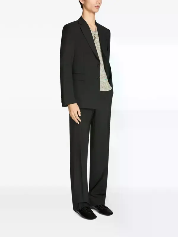 Dries Van Noten Slim-fit Cotton Wool Suit