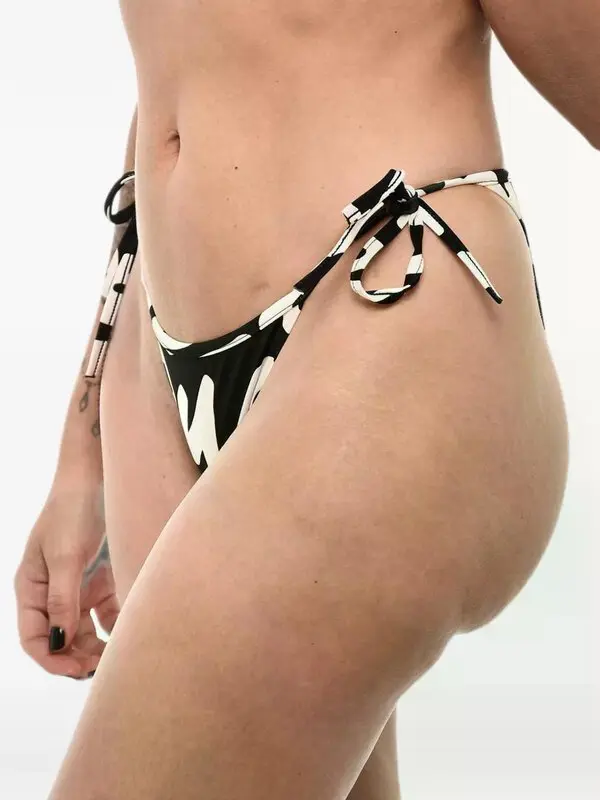 Dsquared2 Logo-print Side-tie Bikini Briefs