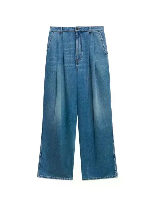 Marni Pleated Denim Trousers