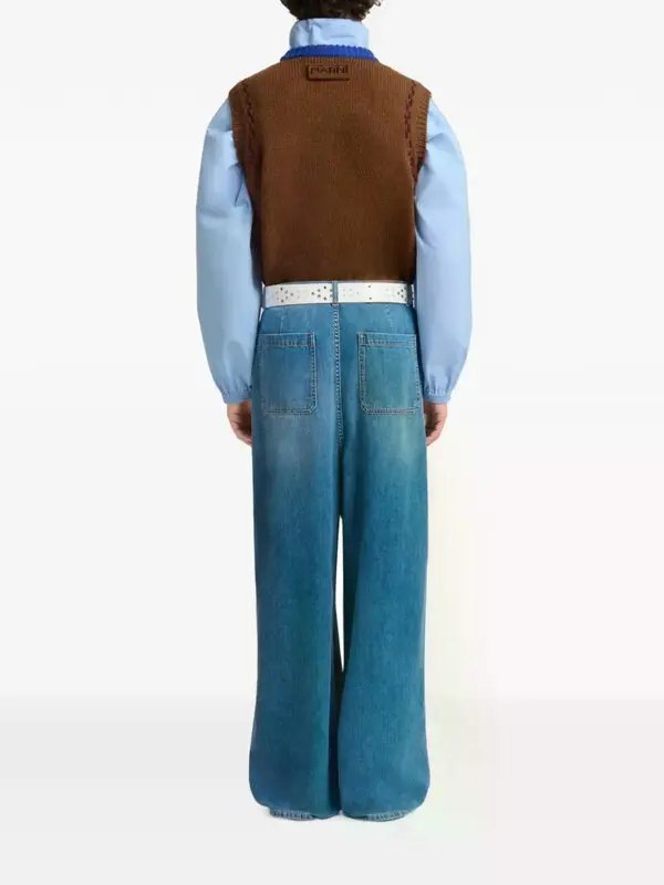 Marni Pleated Denim Trousers