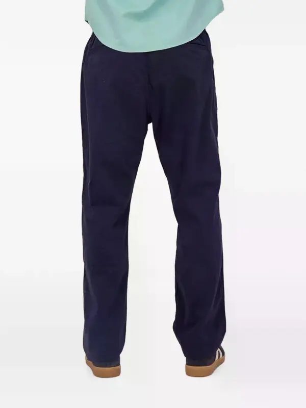 Polo Ralph Lauren Seersucker-texture Button-fastening Trousers