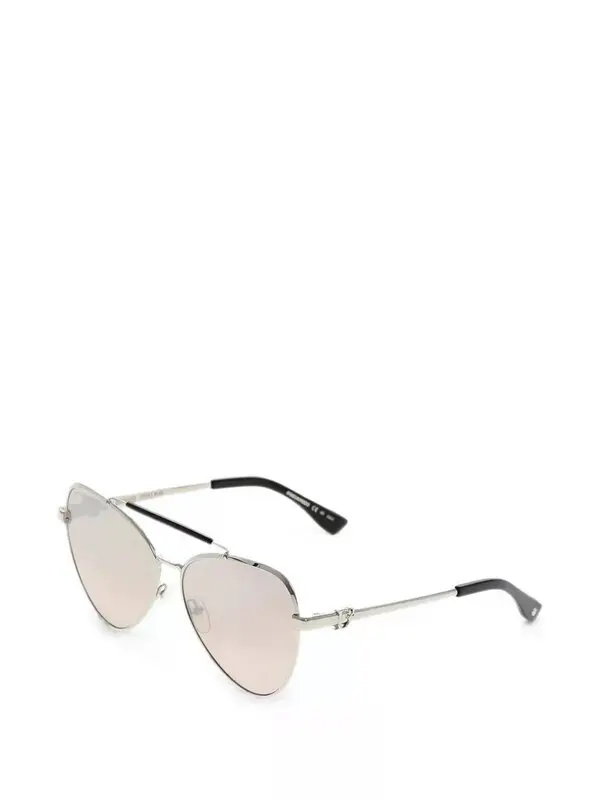 Dsquared2 Logo-plaque Pilot-frame Sunglasses