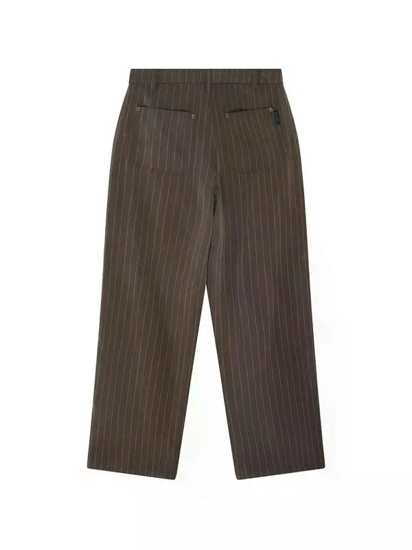 Deus Ex Machina Pinstriped Drawstring Waist Trousers