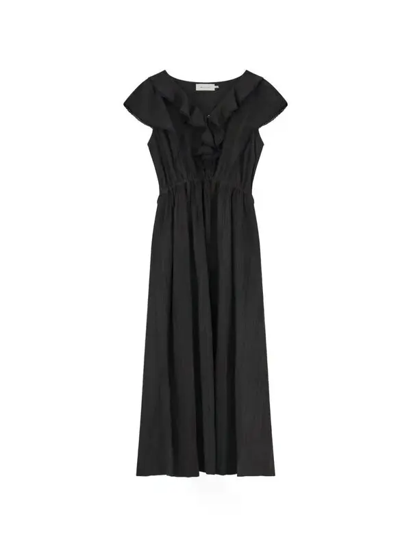 SKALL STUDIO Clea Ruffled Midi Dress